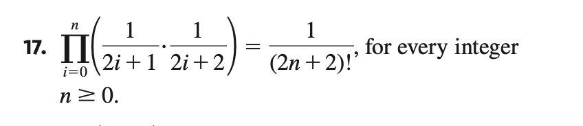 Solved solve by mathematical induction | Chegg.com