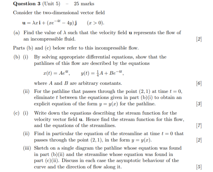 Solved [2] Question 3 (Unit 5) 25 marks Consider the | Chegg.com