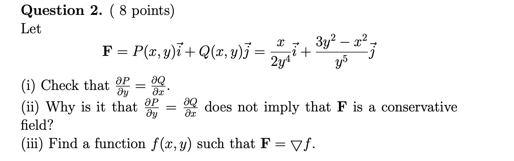 Solved Question 2. ( 8 points) Let | Chegg.com