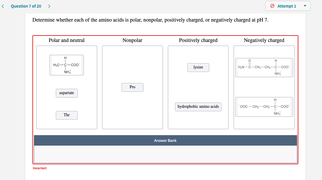 Solved H2N-C-CH2-CH2-C-Coo Attempt 1 | Chegg.com