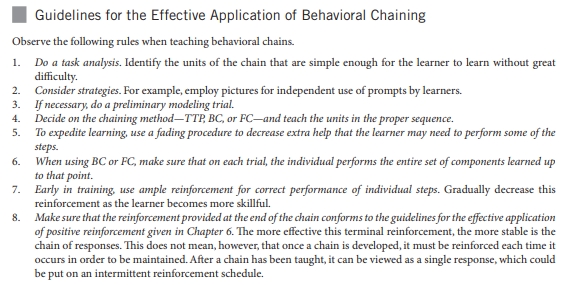 Solved I need to identify a behavior deficit one might have | Chegg.com