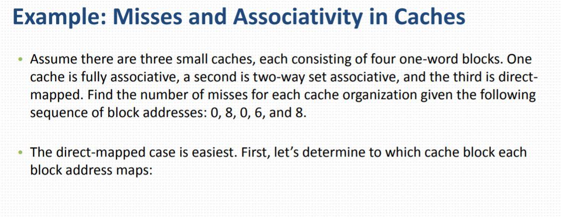 Solved Q1) Assume there are three small caches, each | Chegg.com