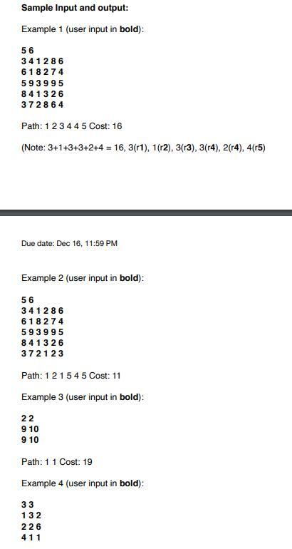 Solved C Shortest Path Problem With Recursion