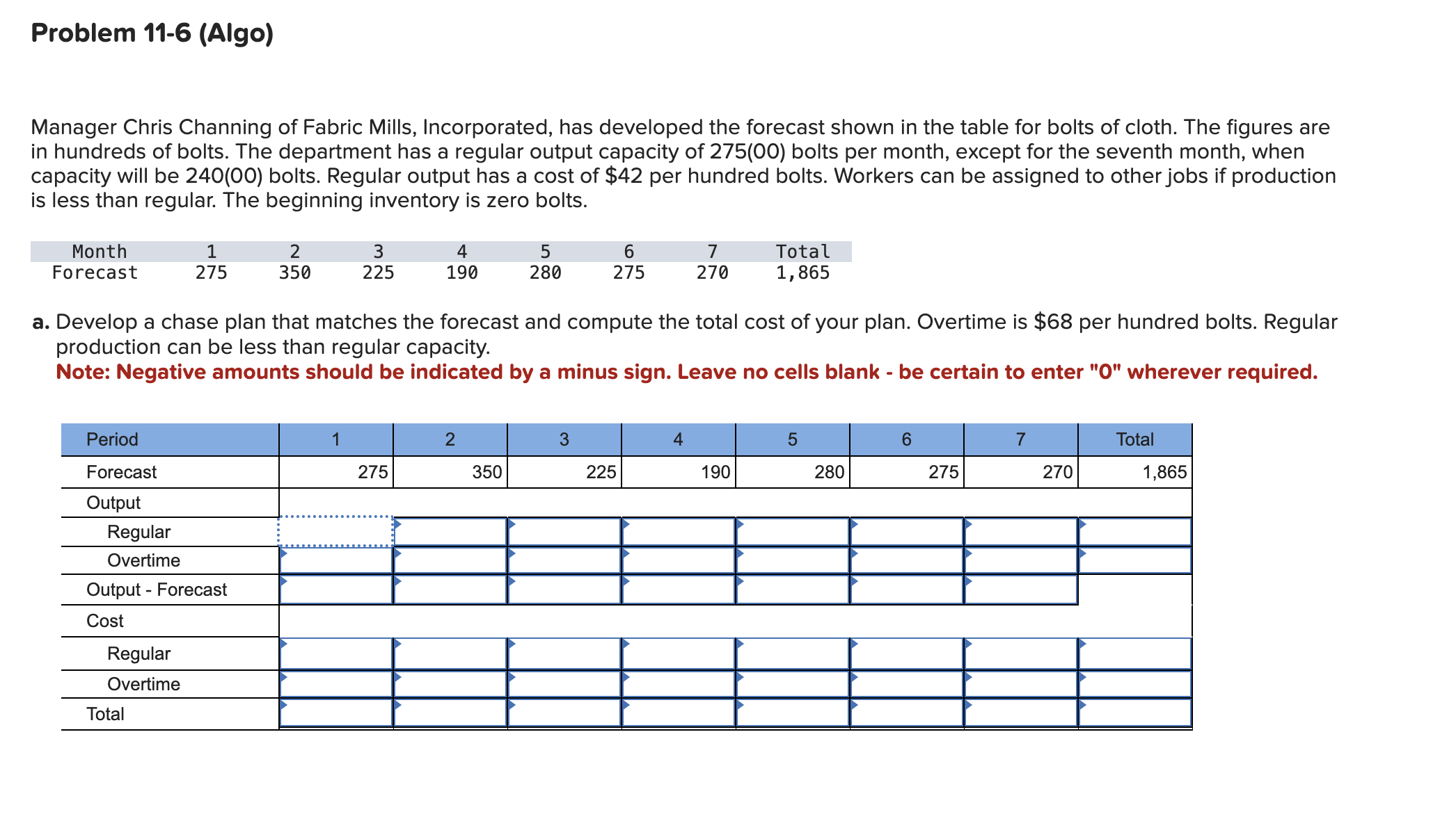 Solved Problem 11-6 (Algo)When you give the answer, please | Chegg.com