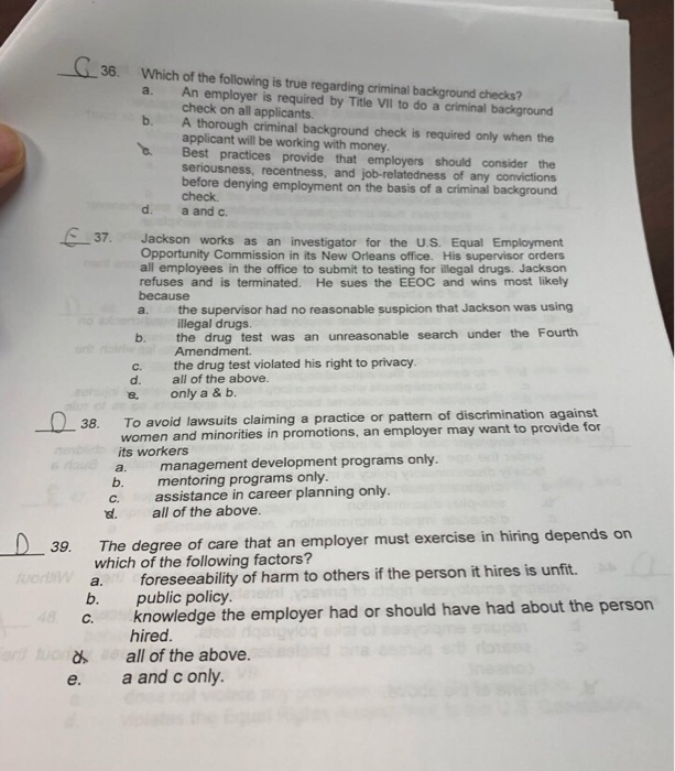 Solved L38. Which of the following is true regarding | Chegg.com