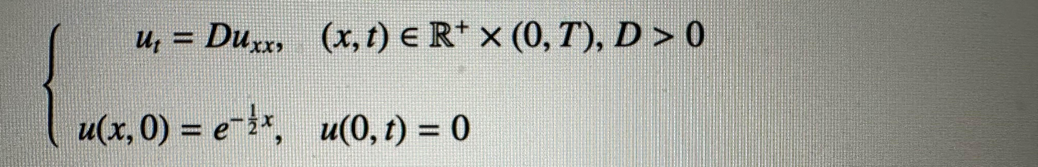 Solved Find the unique solution to this problem in terms of | Chegg.com