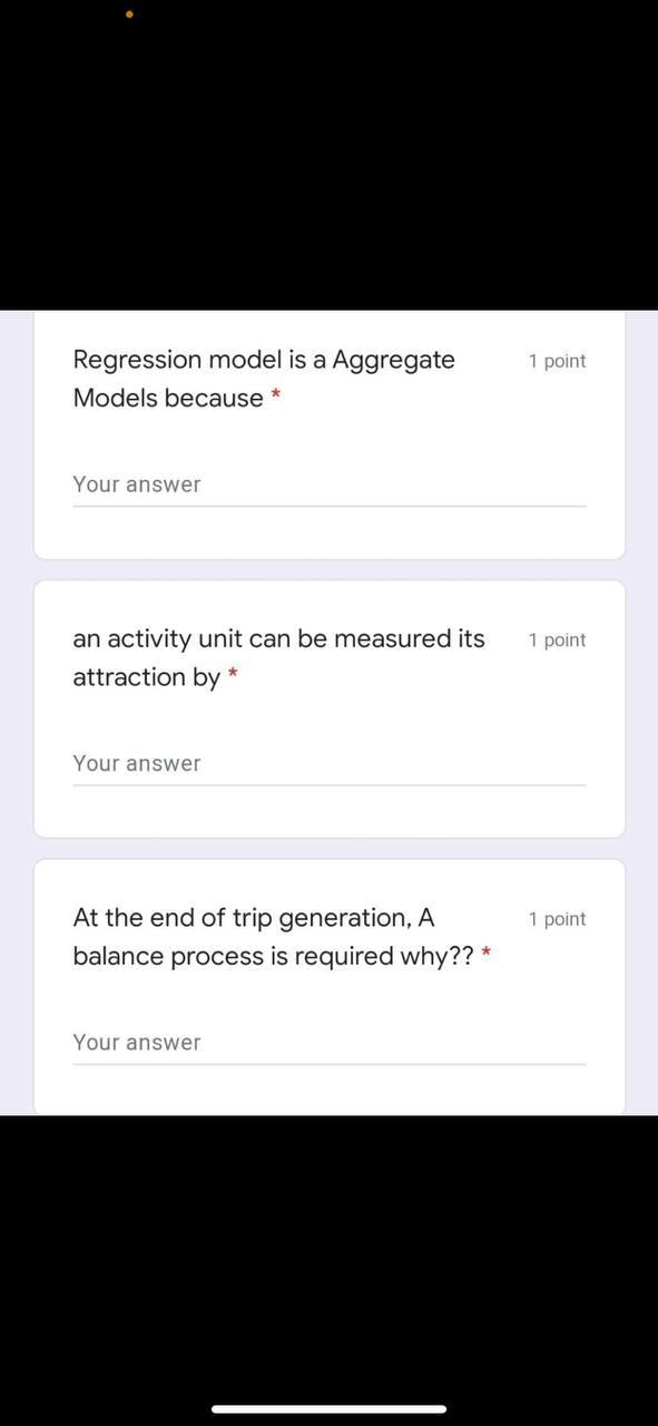 Solved 1 point Regression model is a Aggregate Models | Chegg.com