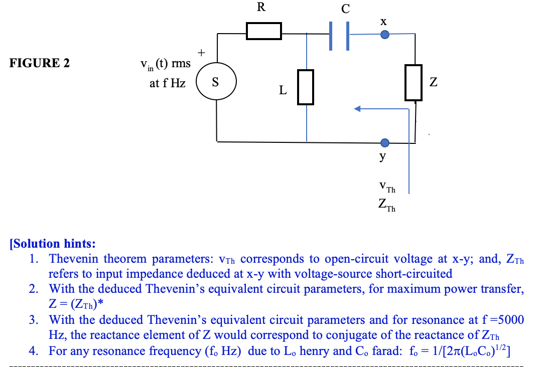 Solved PROBLEM # 2 In the passive ac circuit of Figure | Chegg.com