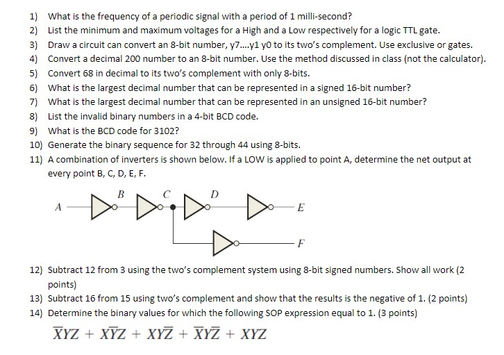 Solved YOU DO NOT HAVE TO ANSWER EVERY QUESTION! As many as | Chegg.com
