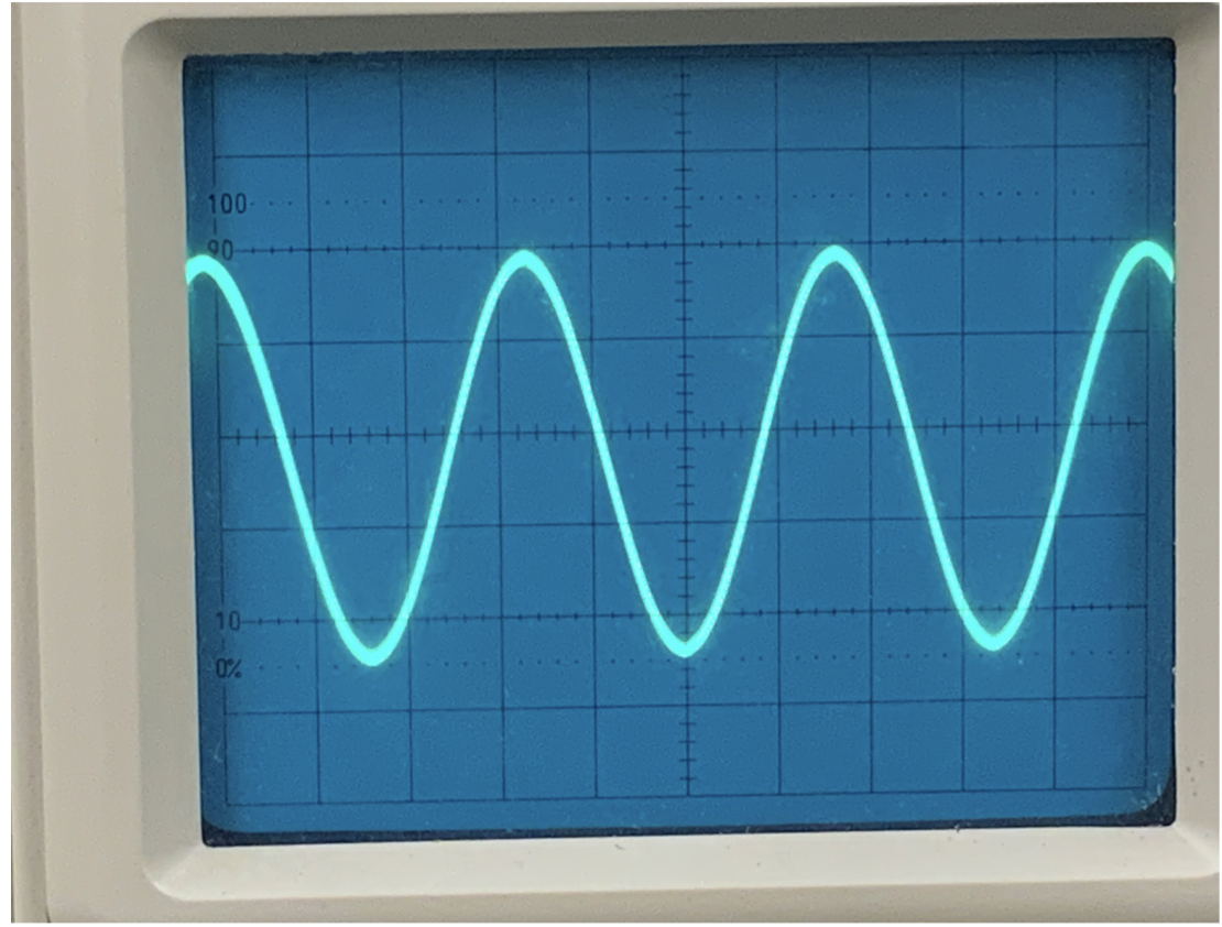 The settings on an oscilloscope are shown below. | Chegg.com