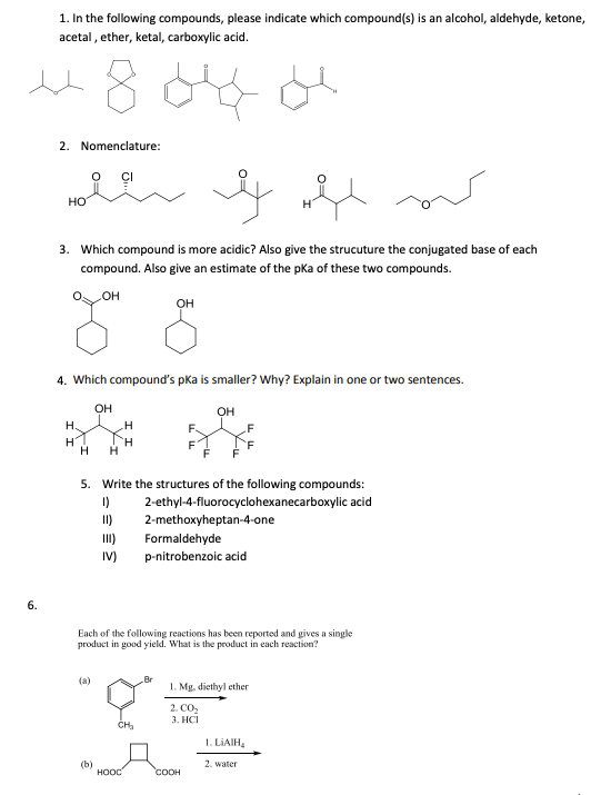 naming alcohols aldehydes and ketones