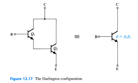 Solved 12.37 For the Darlington configuration shown in Fig. | Chegg.com