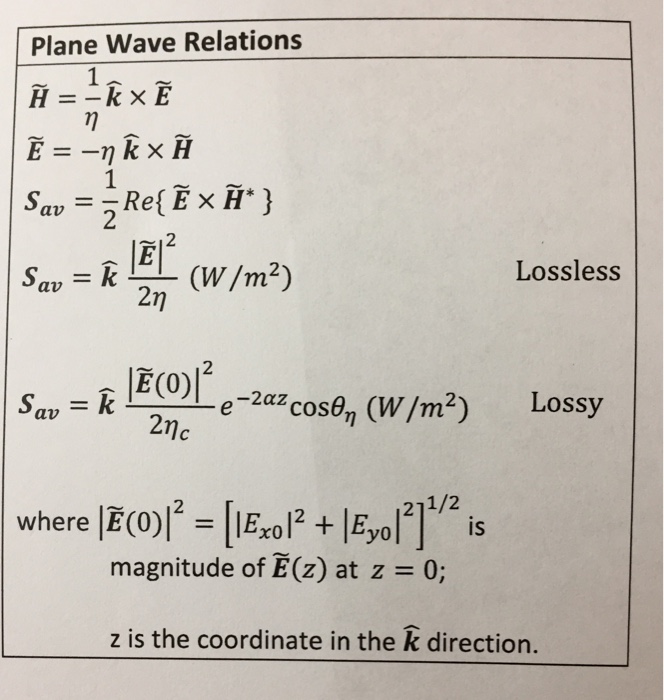 Solved verage Power, Poynting Vector (S) 5) The magnetic | Chegg.com
