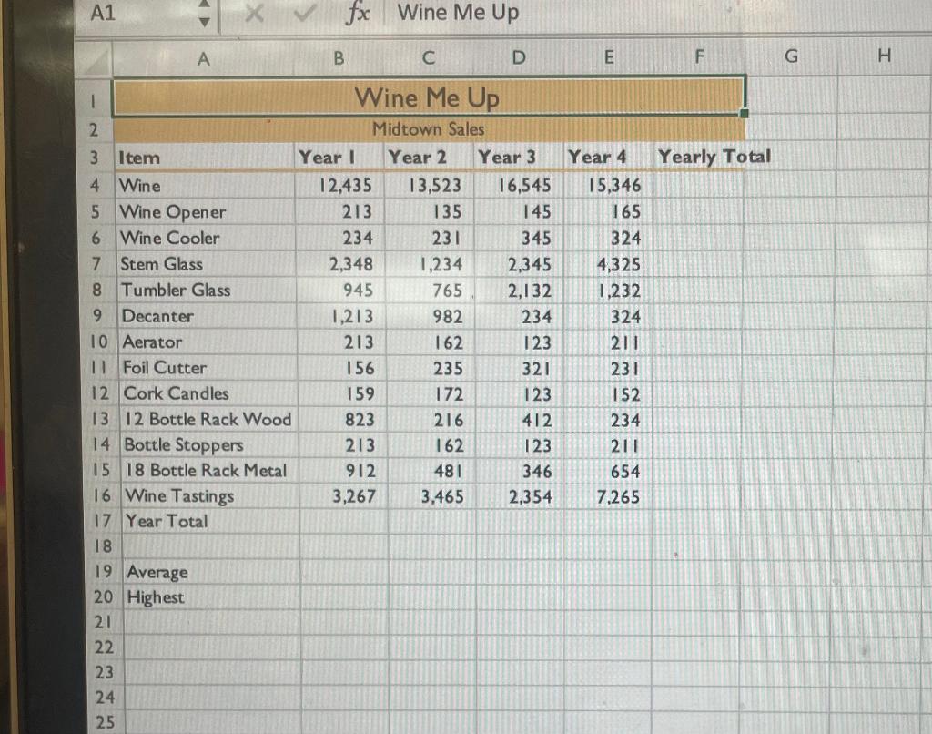 Start Excel. Download and open the file named | Chegg.com