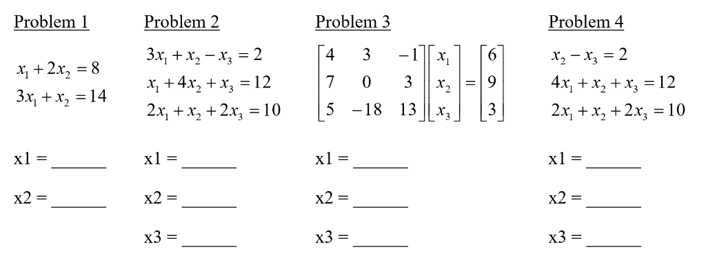 Solved PART 2-Gauss Elimination Function Develop a MATLAB | Chegg.com