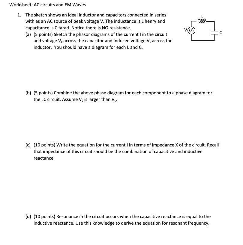 Solved Compute the value of peak current using formula from | Chegg.com