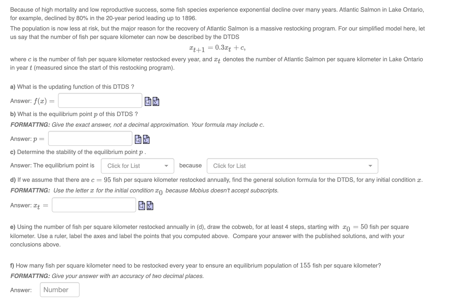 Solved Because of high mortality and low reproductive | Chegg.com