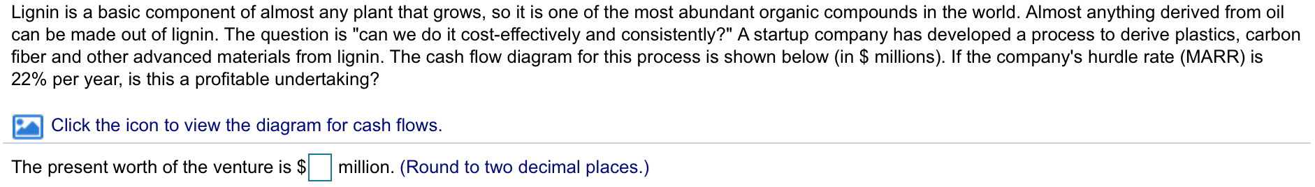 Solved Lignin is a basic component of almost any plant that | Chegg.com