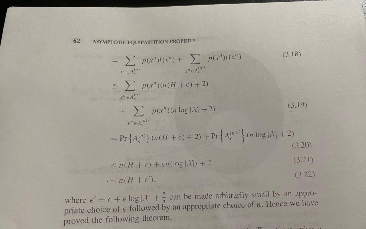 ∣∣Bδ(n)∣∣≐2nH. PROBLEMS 3.1 Markov's inequality and | Chegg.com