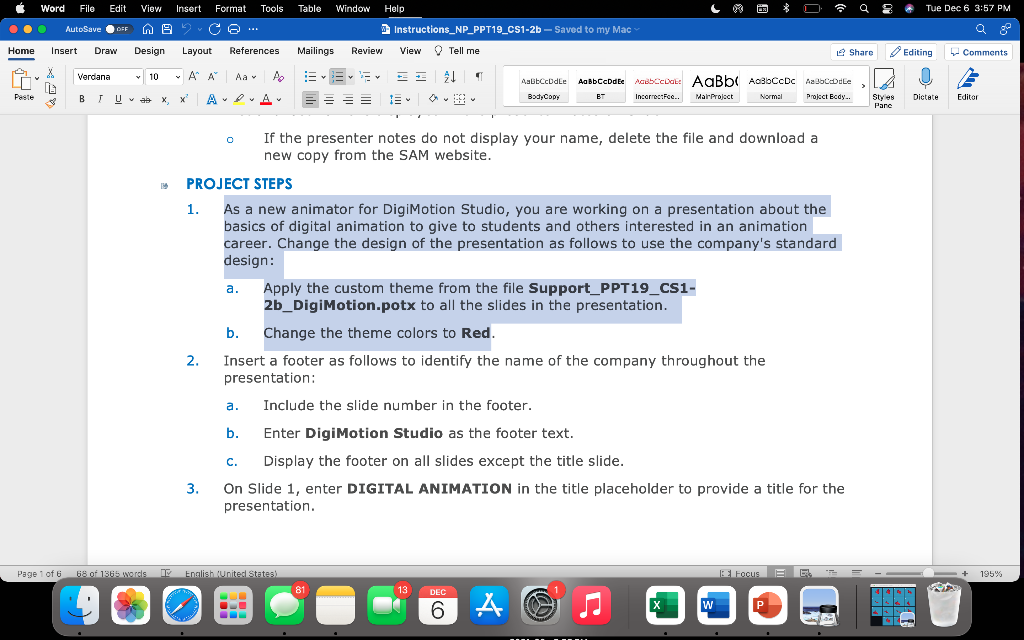 - If the presenter notes do not display your name, | Chegg.com