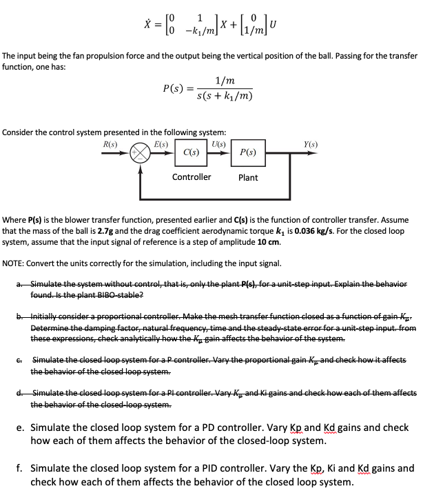 Solved Control Systems and Servomechanism experts | Chegg.com