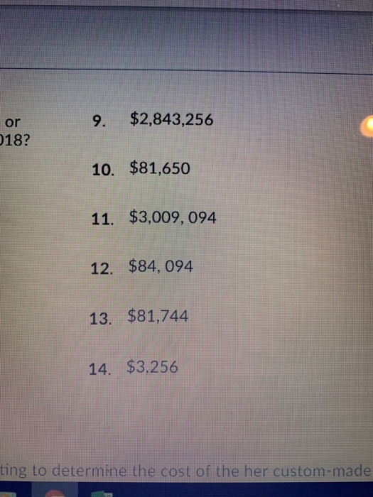 Solved The numbers 1-14 are the answers we have to choose | Chegg.com