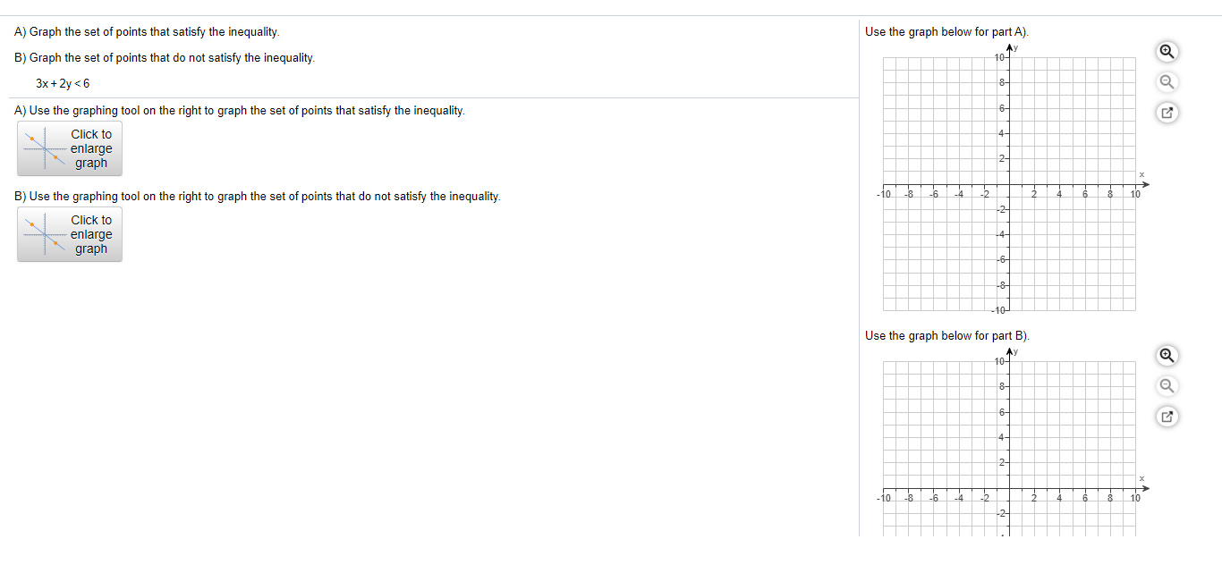 Solved Use the graph below for part A) AY 10 8- A) Graph the | Chegg.com