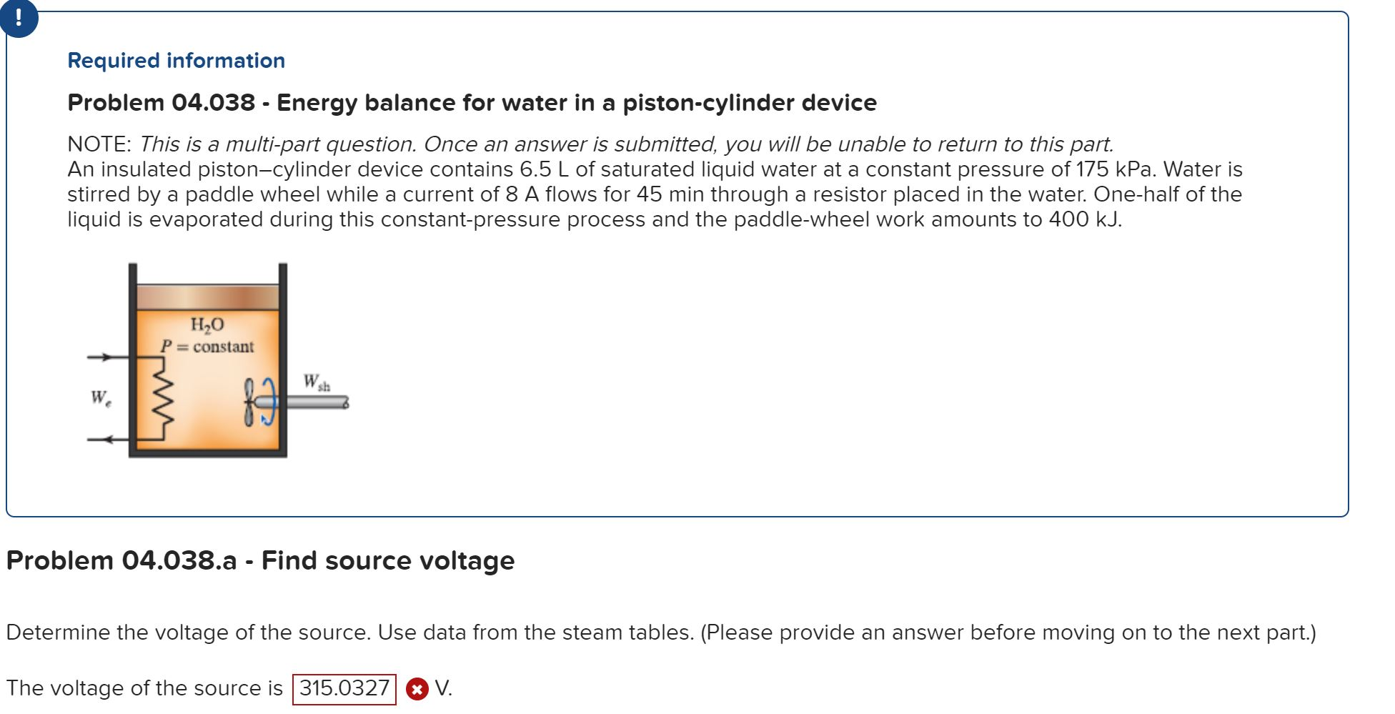 Solved Required information Problem 04.038 - Energy balance | Chegg.com