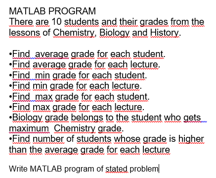 Solved PLEASE WRITE MATLAB CODE, AND COPY PASTE SCREEN SHOT | Chegg.com