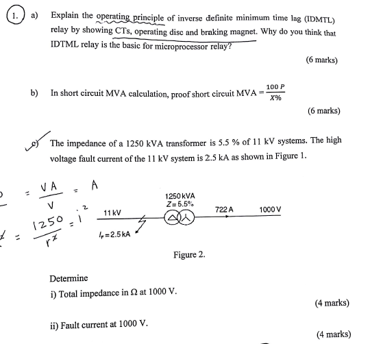 1.) a) Explain the operating principle of inverse | Chegg.com