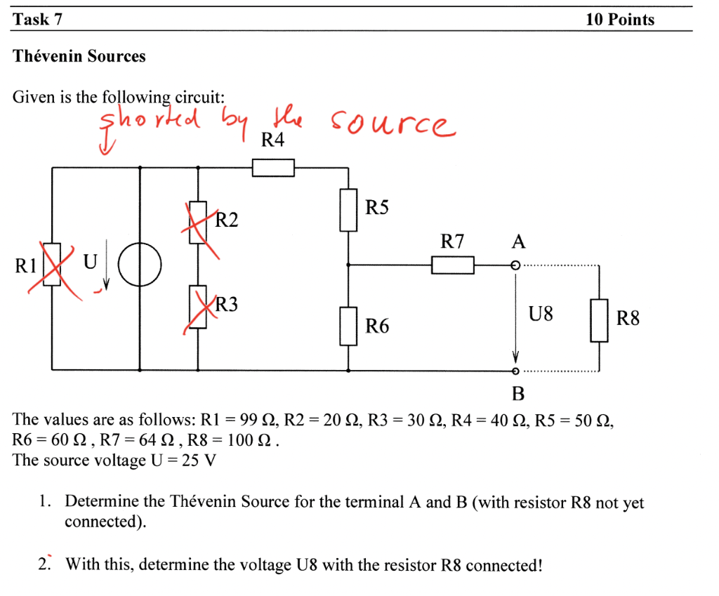 Solved why is R1, R2 and R3 not included in finding Rth? | Chegg.com