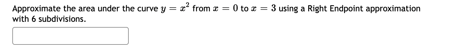 Solved Approximate the area under the curve y=x2 from x=0 to | Chegg.com
