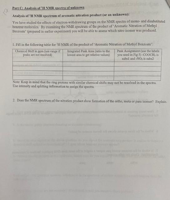 Solved Please, I need answer for Part A # 8 and Part C # | Chegg.com