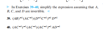 Solved In Exercises 39-40, simplify the expression assuming | Chegg.com