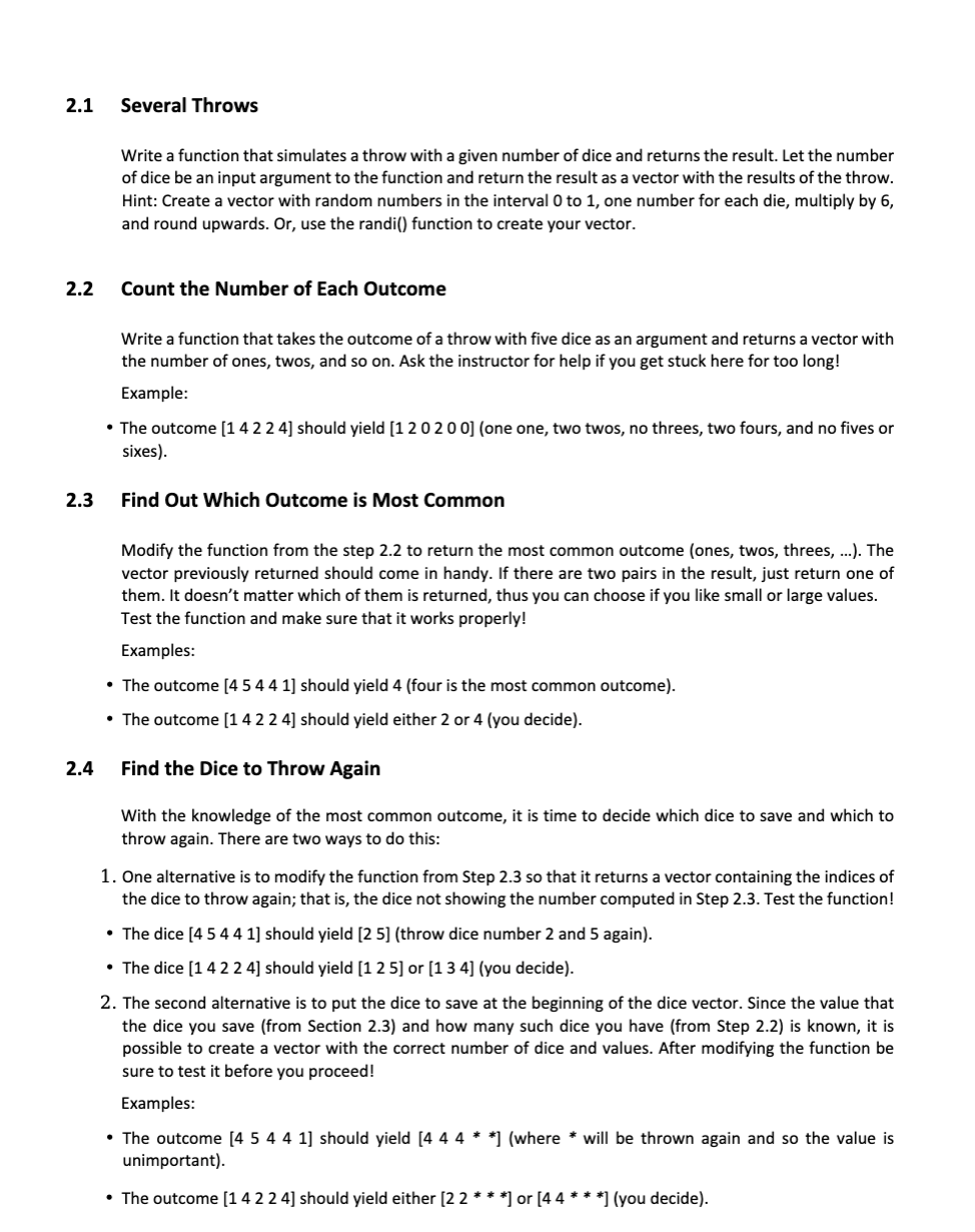 Solved On MATLAB, just help me with 2.5 please (I have | Chegg.com