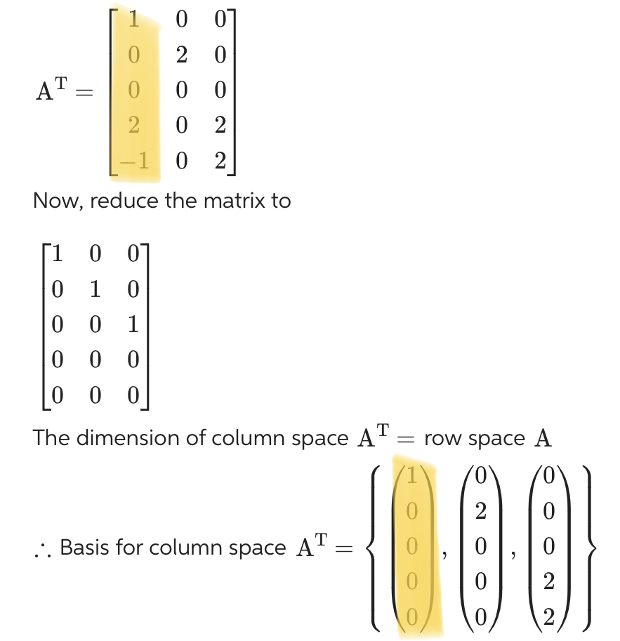 Solved Exercise 3.5.4. Let A=⎣⎡100020000202−102⎦⎤. a. Find | Chegg.com