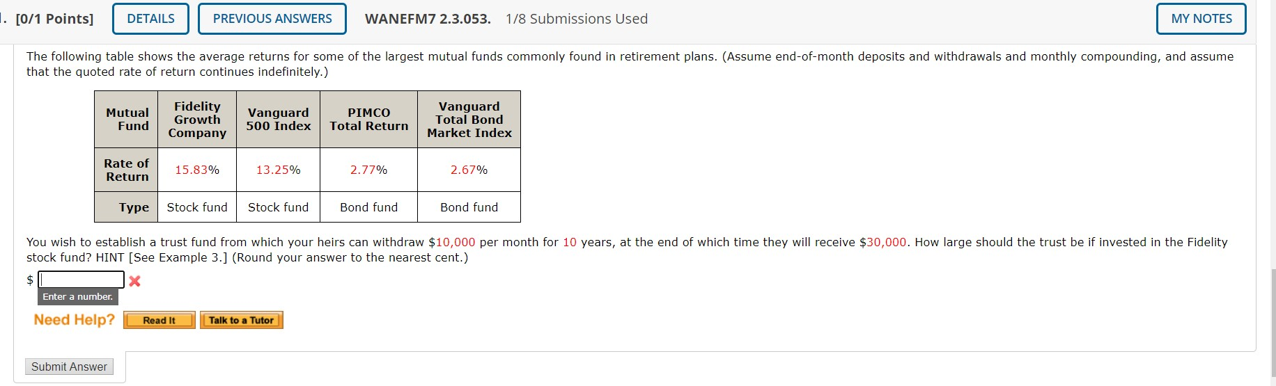 Solved 1. [0/1 Points] DETAILS PREVIOUS ANSWERS WANEFM7 | Chegg.com