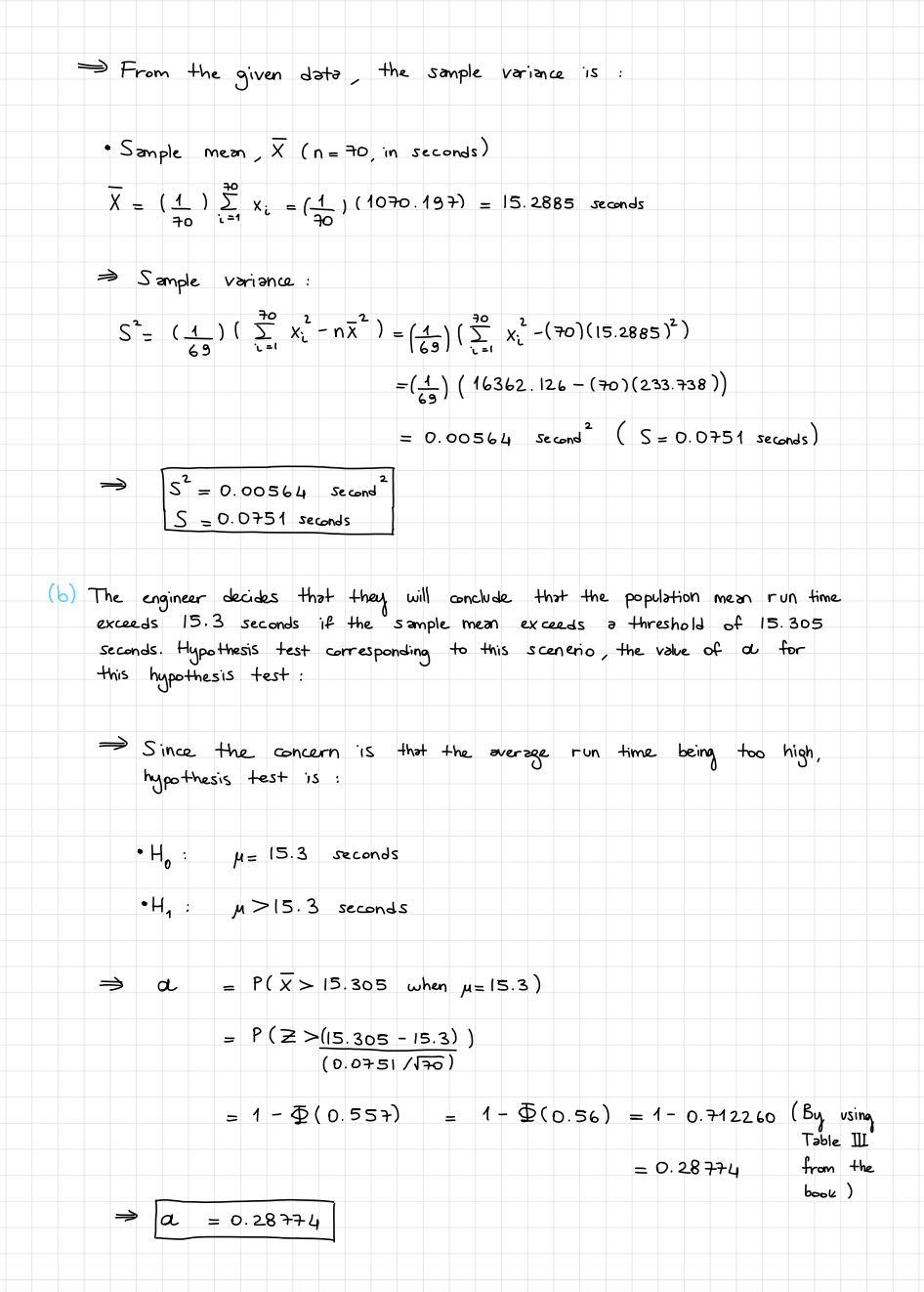 Solved QUESTION 2: To test the computation time of a | Chegg.com