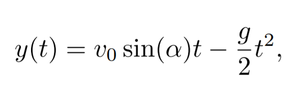 Solved For the projectile motion with initial velocity v0 | Chegg.com