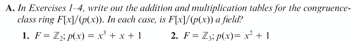 Solved A. In Exercises 1–4, write out the addition and | Chegg.com