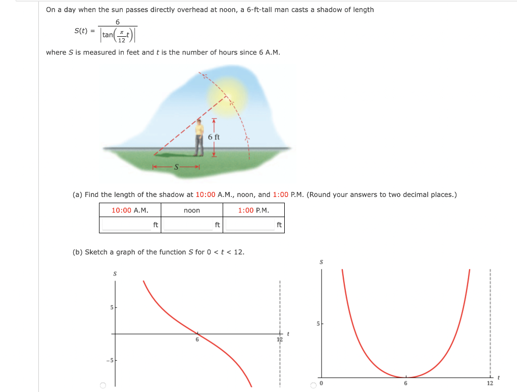 Solved On a day when the sun passes directly overhead at | Chegg.com