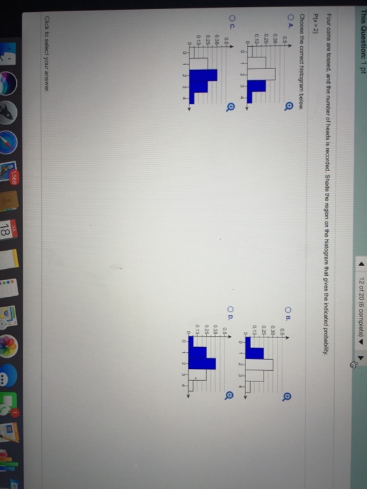 Solved Four coins are tossed, and the number of heads is | Chegg.com