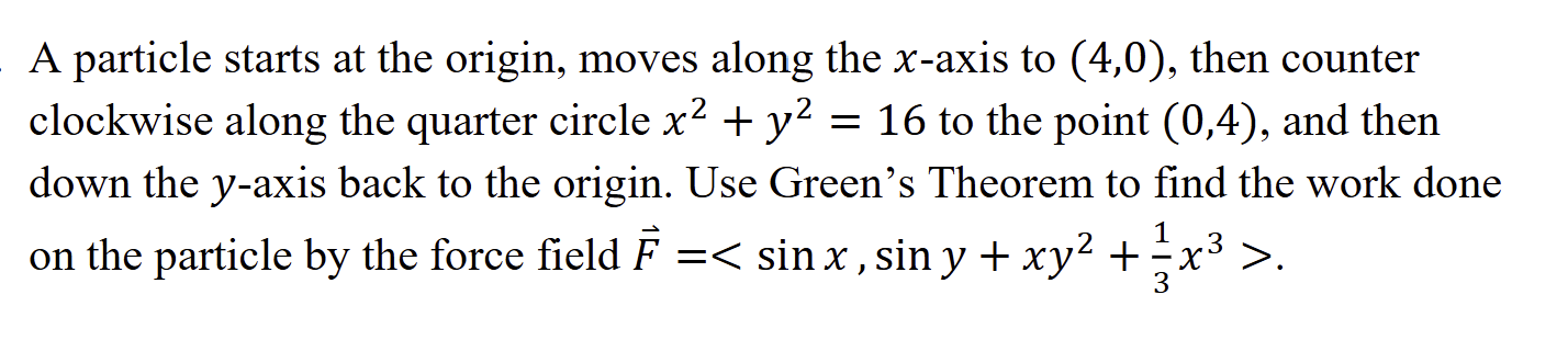 Solved A particle starts at ﻿the origin, moves along the | Chegg.com