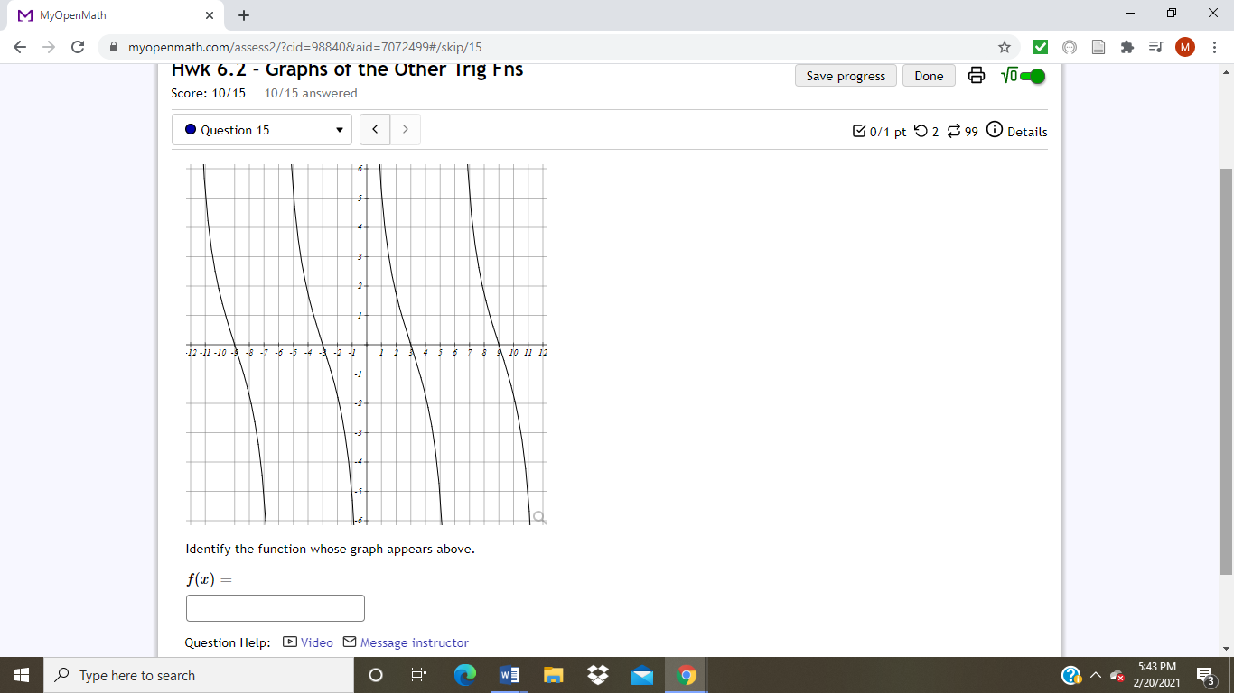 Solved M MyOpenMath + { c | Chegg.com