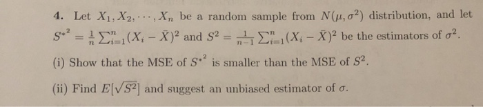 Solved 4. Let X1,X2, x 2) distribution, and let sr_ Ση:1 | Chegg.com Solved 4. Let X1,X2, x 2) distribution, and let sr_ Ση:1 | Chegg.com