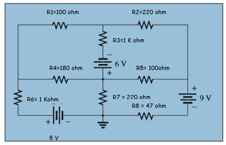 Solved By the loop method find IR1, IR2, IR3, IR4, IR5, | Chegg.com