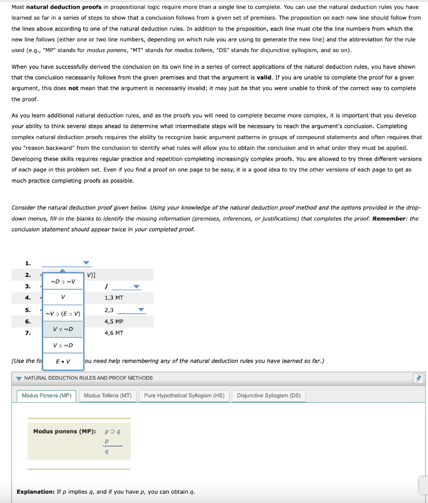 Solved Most natural deduction proofs in propositional logic | Chegg.com
