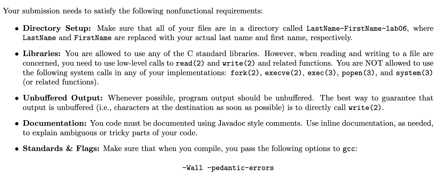 Solved For this lab, you will implement your own version of | Chegg.com