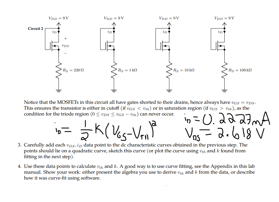 Notice that the MOSFETs in this circuit all have | Chegg.com