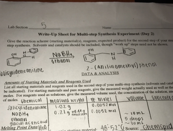 Solved What is the percent yield? 1.02 | Chegg.com